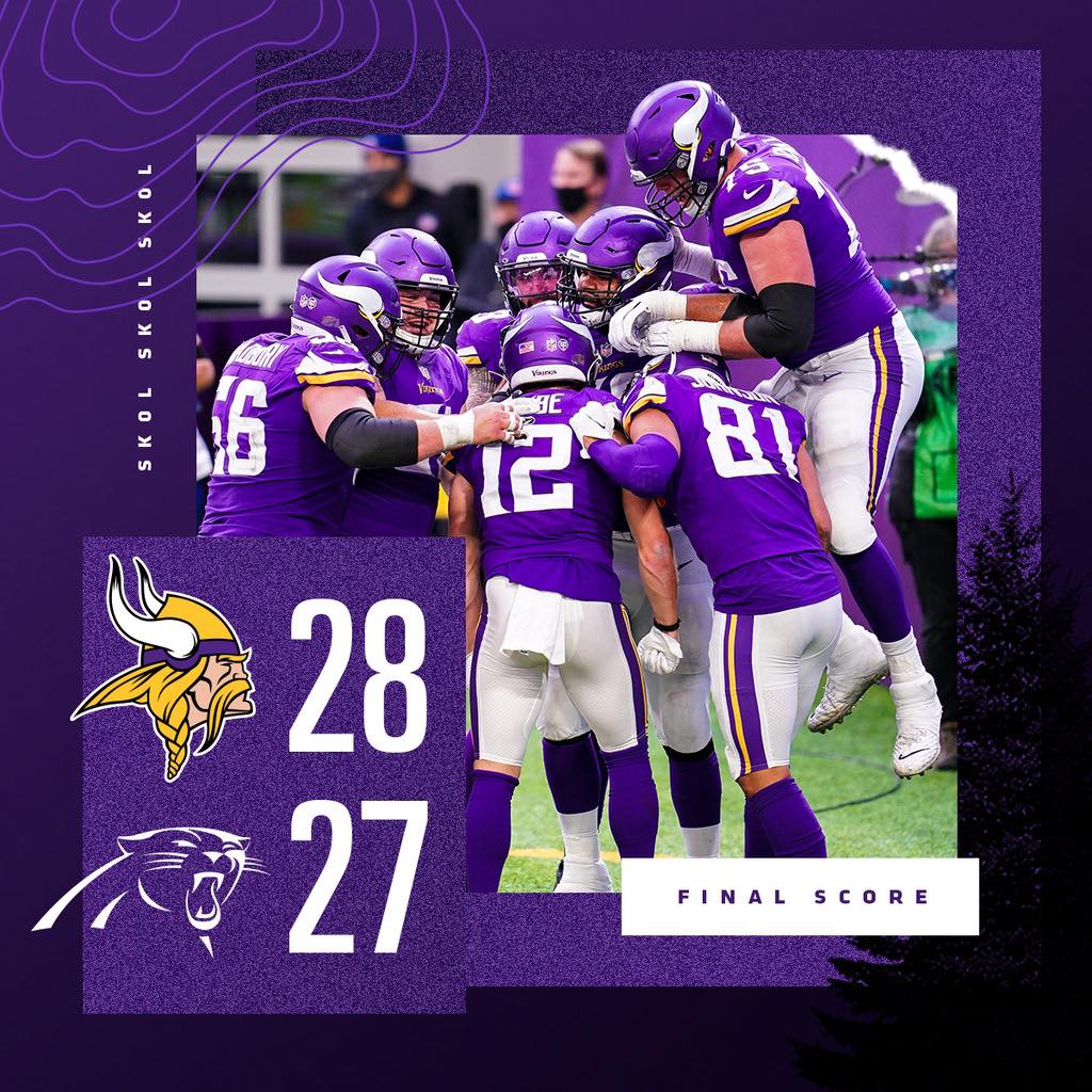 Vikings Struggles Continue In Win To Panthers - KQ98